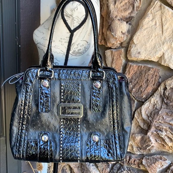 Guess | Bags | Extra Large Black Shoulder Bag Guess | Poshmark